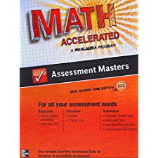 Glencoe Math, Accelerated, A Pre-Algebra Program, Assessment Masters ...