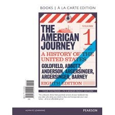 American Journey, The, Volume 1, Books a la Carte Edition (8th Edition ...
