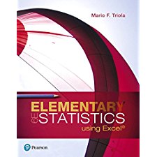 Elementary Statistics Using Excel by Triola, Mario (9780134506623)