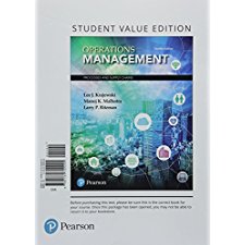 Operations Management: Processes and Supply Chains, Student Value ...