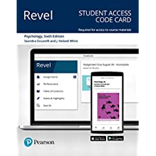 Revel for Psychology -- Access Card by Ciccarelli, Saundra, White, J ...