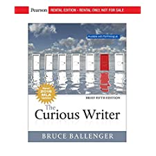 The Curious Writer, MLA Update, Brief Edition [rental Edition] by ...