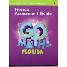 Go Math Florida Assessment Guide (Grade 3) (9780153853180)