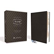 NASB, Single-Column Reference Bible, Wide Margin, Premium Goatskin ...