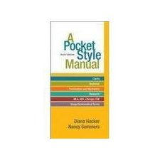 A Pocket Style Manual by Hacker, Diana, Sommers, Nancy (9780312542542)