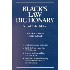 Black's Law Dictionary, Second Pocket Edition by Bryan A. Garner ...