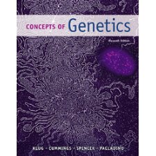 Concepts of Genetics (11th Edition) by Klug, William S., Cummings ...