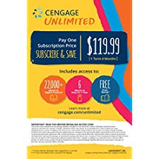 Cengage Unlimited, 1 term (4 months) Printed Access Card by Cengage ...
