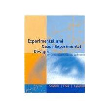 Experimental and Quasi-Experimental Designs for Generalized Causal ...