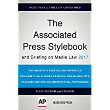 The Associated Press Stylebook 2017: and Briefing on Media Law ...