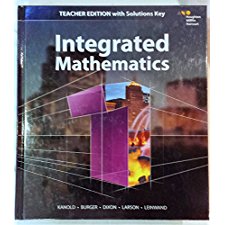 Integrated Mathematics 1 - Teacher Edition with Solutions Key by Burger ...