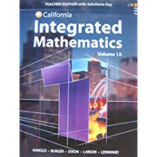 HMH Integrated Math 1 California: Teacher Edition Mini-Volume 1A 2015 ...