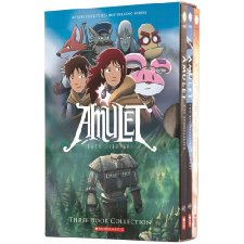 Amulet Box Set: Books 1-3 by Kazu Kibuishi (9780545643795)