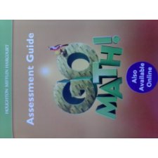 Go Math!: Assessment Guide Grade 5 by HOUGHTON MIFFLIN HARCOURT (9780547392103)