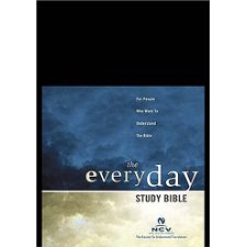 The Everyday Study Bible: New Century Version/Leatherflex/Black/Velva ...