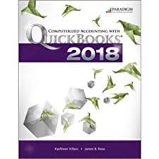 COMPUTERIZED ACCOUNTING WITH QUICKBOOKS 2018 by Villani (9780763882747)
