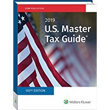 U.S. Master Tax Guide (2019) by CCH Tax Law Editors (9780808047780)