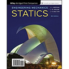 Engineering Mechanics: Statics, 9e WileyPLUS + Loose-Leaf by James L ...