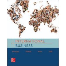 International Business - Standalone book by Geringer, Michael, McNett ...