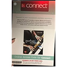 CONNECT ACCESS CARD FOR ANATOMY AND PHYSIOLOGY by SALADIN (9781259880193)