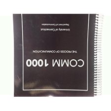 COMM 1000 The Process of Communication by University of Connecticut (9781308785998)