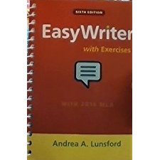 EasyWriter with Exercises by Andrea A. Lunsford (9781319077495)