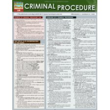 Criminal Procedure (Quick Study Law) by Inc. BarCharts (9781423219569)