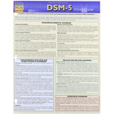 DSM-5 Overview (QuickStudy Academic) by BarCharts Inc. (9781423222682)