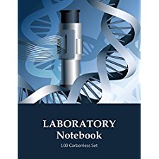Student Lab Notebook (100 duplicate page sets): grid-based carbonless ...