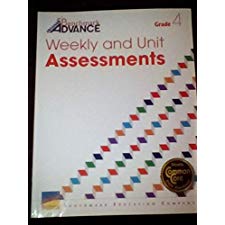 Benchmark Advance Weekly and Unit Assessments (Grade 4) by Benchmark ...
