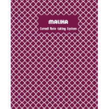 Malika: Cornell Notes Taking System by Malika Ross (9781534919358)