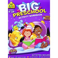 School Zone-Fun and Games Preschool Activity Workbook-320 Pages, Ages 3 ...