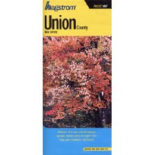 Hagstrom Union County, NJ Pocket Map by Hagstrom Map Company ...