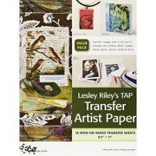 Lesley Riley's TAP Transfer Artist Paper 18-Sheet Pack: 18 Iron-on ...