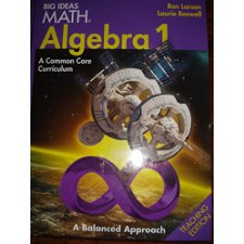 BIG IDEAS MATH Algebra 1: Common Core Teacher Edition 2014 by HOLT ...