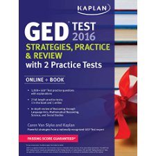 Kaplan GED Test 2016 Strategies, Practice, and Review: Online + Book ...