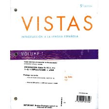 Vistas 5th Ed Looseleaf Textbook Vol 1 (1-6) + SSPlus(vTxt)(6M ...
