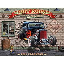 Hot Rods 2023 Calendar by Larry Grossman (9781631144455)