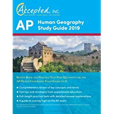 AP Human Geography Study Guide 2019: Review Book and Practice Test Prep ...