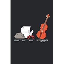 Nothing beats cello: 6x9 Cello | blank with numbers paper | notebook ...
