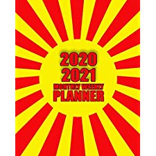 2020 2021 Monthly Weekly Planner: 2 Year Calendar January 2020 December ...
