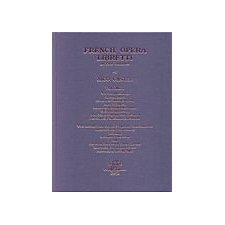 French Opera Libretti: Vol. I by Nico Castel (9781878617279)
