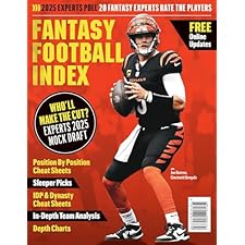 Fantasy Football Index Book 2025. Full Player and Team Reviews, Cheat ...