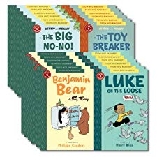 TOON Books Guided Reading Paperback Set Levels H-J by Geoffrey Hayes ...