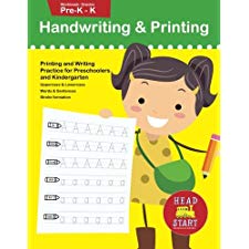 Handwriting & Printing workbook grades Pre-K - K: Printing and Writing ...