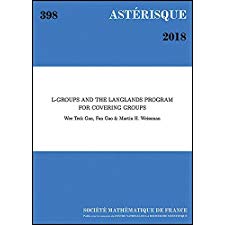 Groups and the Langlands Program for Covering Groups (Asterisque) by ...