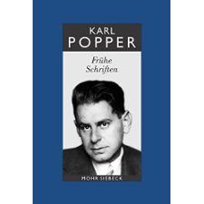 Karl R. Popper: Fruhe Schriften (Karl R. Popper-Gesammelte Werke) by ...