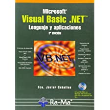 Microsoft Visual Basic.net: lenguaje y aplicaciones by Ceballos Sierra, Francisco Javier ...
